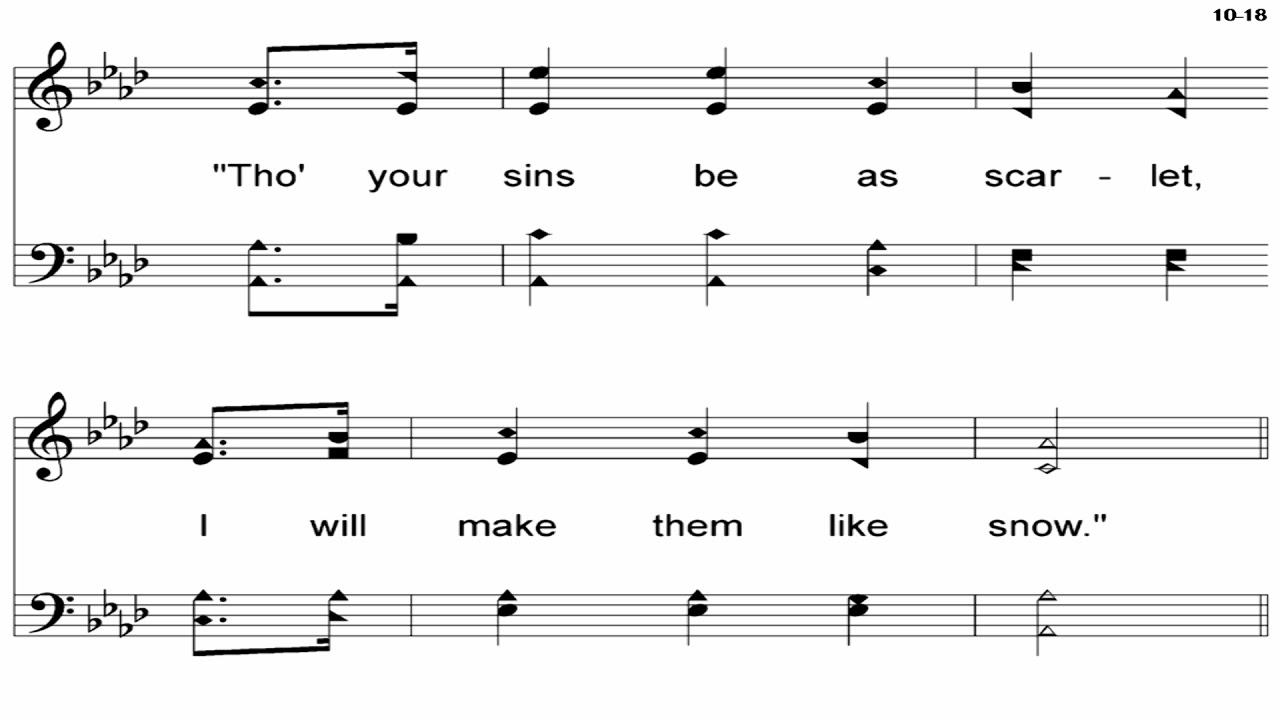 Is My Name Written There - A Cappella Hymn - YouTube