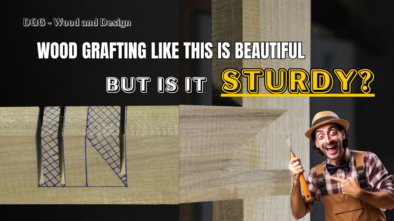 Wood grafting like this is beautiful but is it sturdy? - YouTube