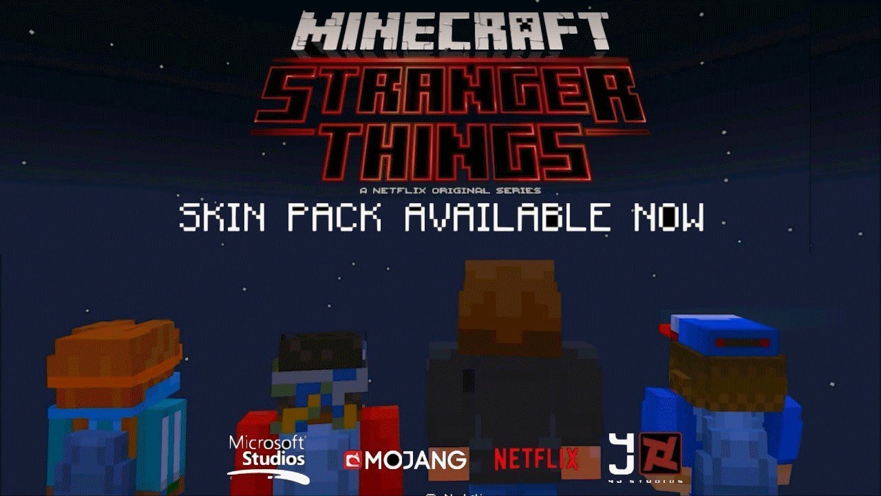Minecraft X Netflix 's Stranger Things : trailer Nintendo Switch - YouTube