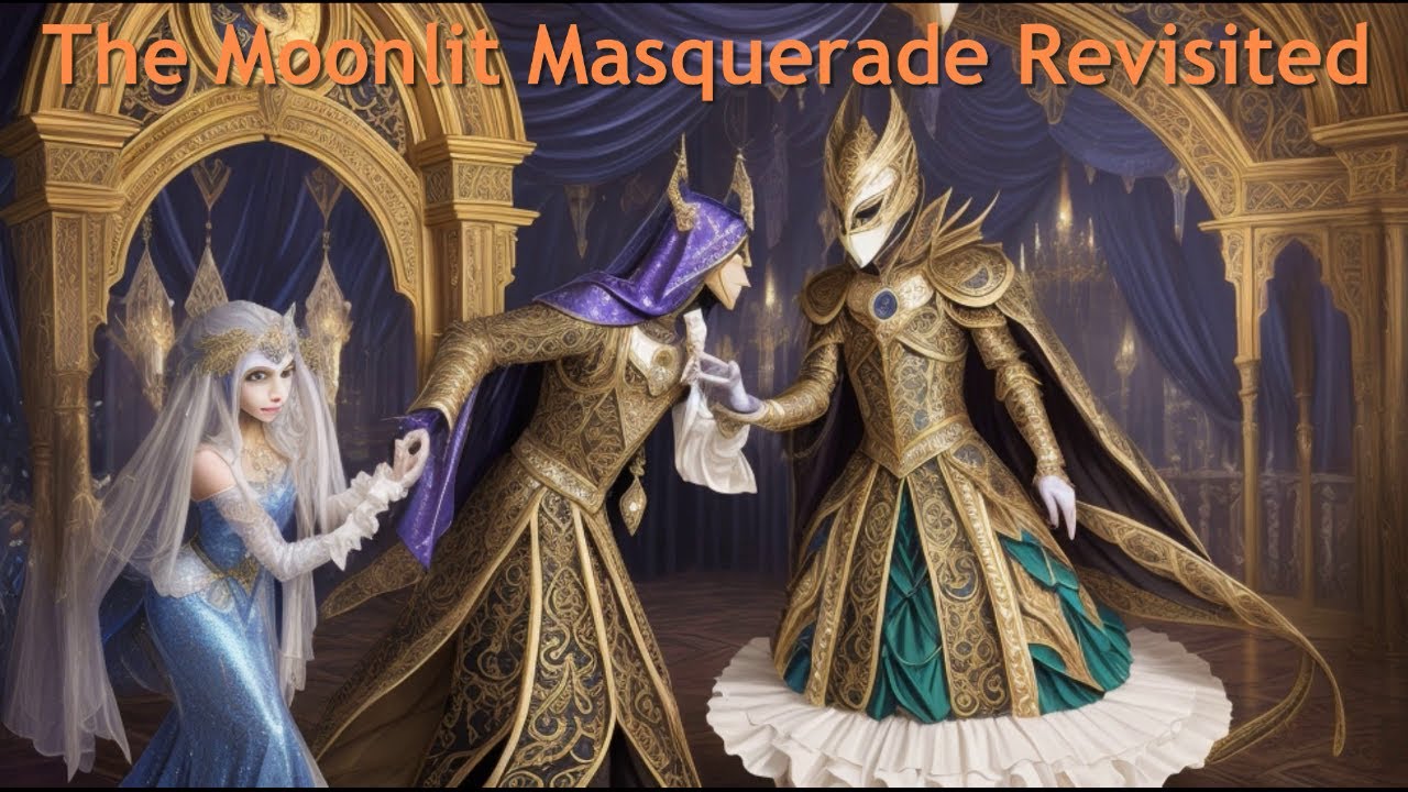 The Moonlit Masquerade Revisited..#shortvideo #shortstories - YouTube
