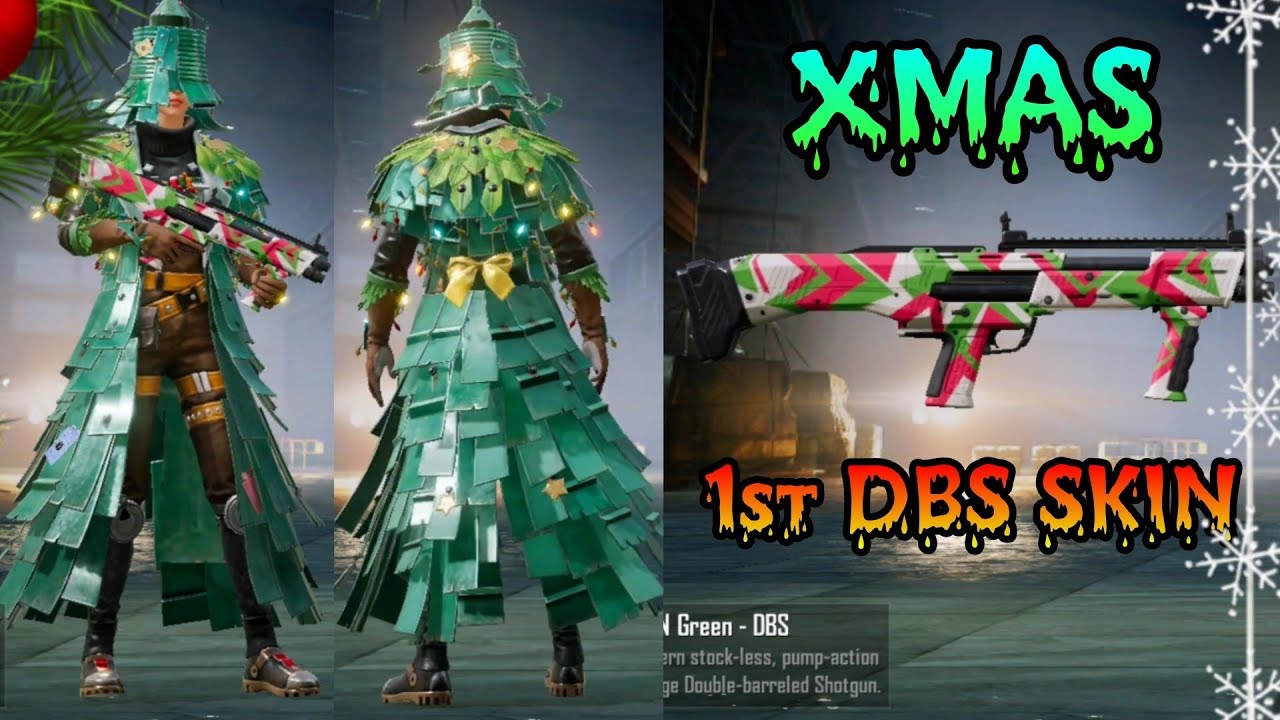 Pubg Mobile Tree Set And First DBS Skin #pubg - YouTube
