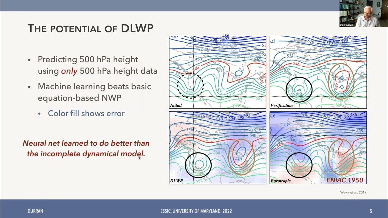 Prof. Dale Durran | Deep Learning Weather Prediction and Earth-System ...