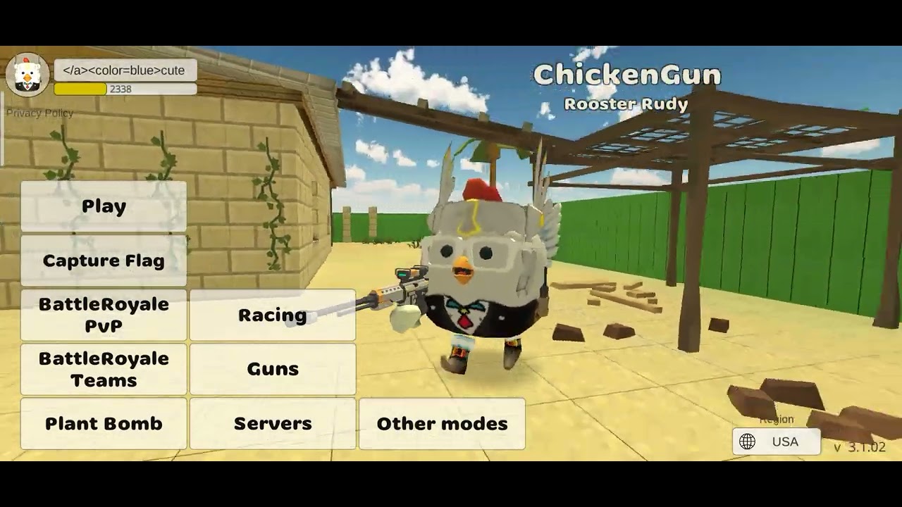 loading chicken gun main - YouTube