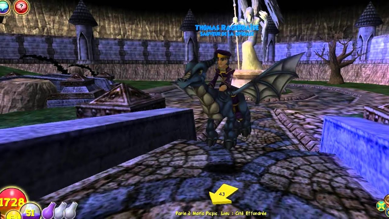 Wizard101- Mon Compte Thomas Ragebraise Est Banni :'( - YouTube