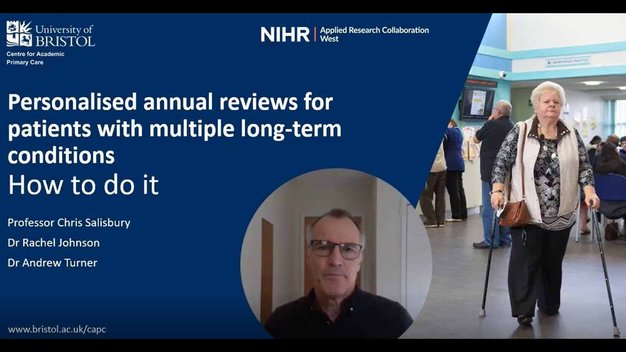 Personalised annual reviews for patients with multimorbidity and long ...