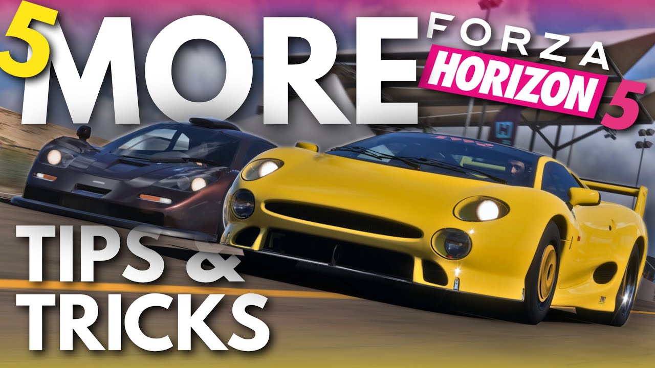 5 MORE Tips For New Forza Horizon 5 Players! | Tuning | Air Time ...