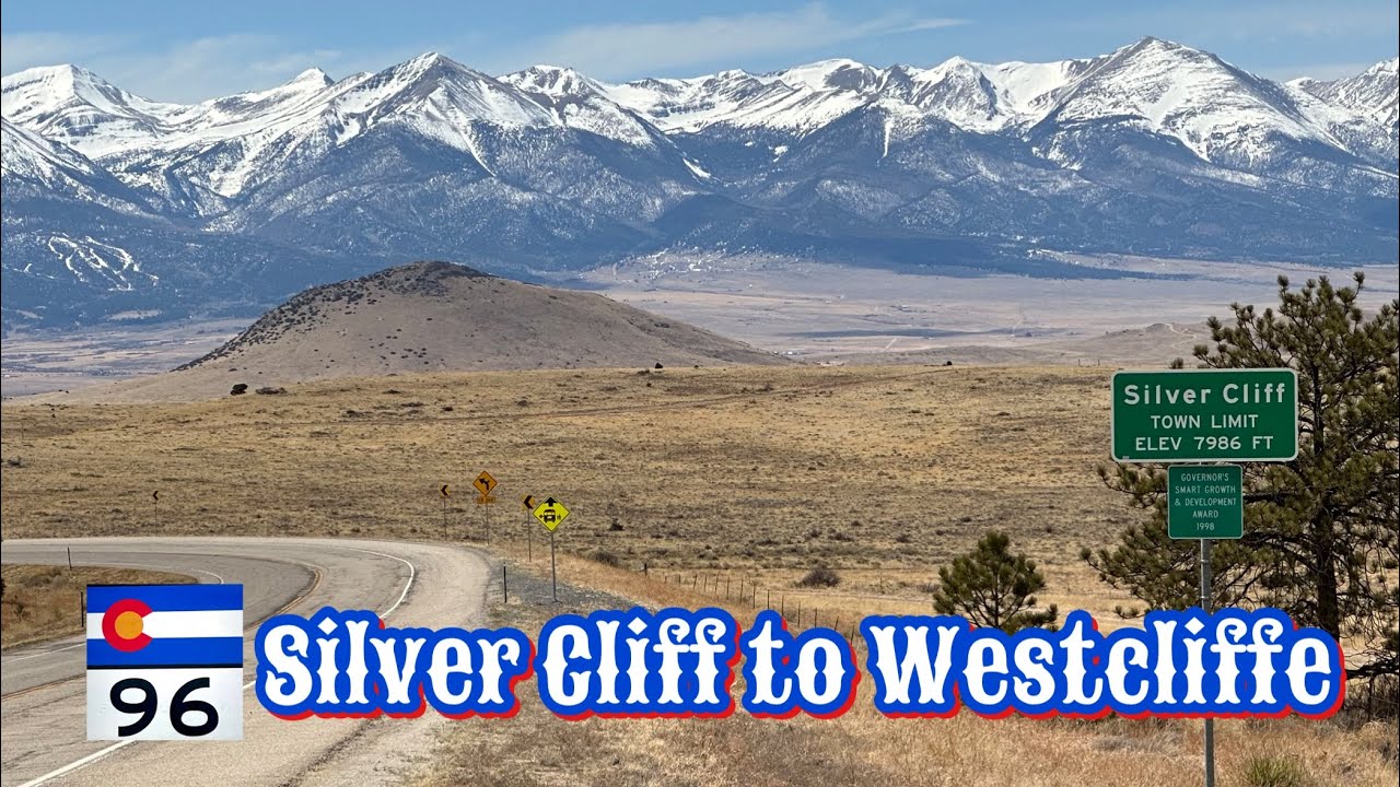 Scenic Drive from Silver Cliff to Westcliffe, Colorado 🇺🇸 Custer County ...