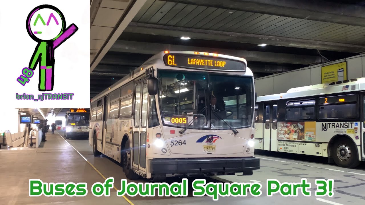 New Jersey Bus Series: Buses of Journal Square Part 3! - YouTube
