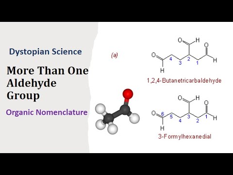 Polyaldehyde Compounds Nomenclature (একের অধিক অ্যালডিহাইড মূলক থাকলে ...