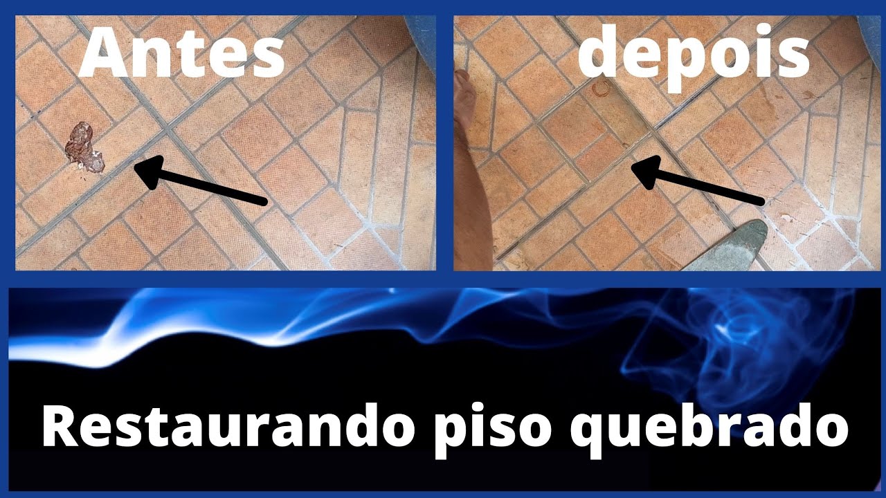 Restaurando o piso quebrado - YouTube