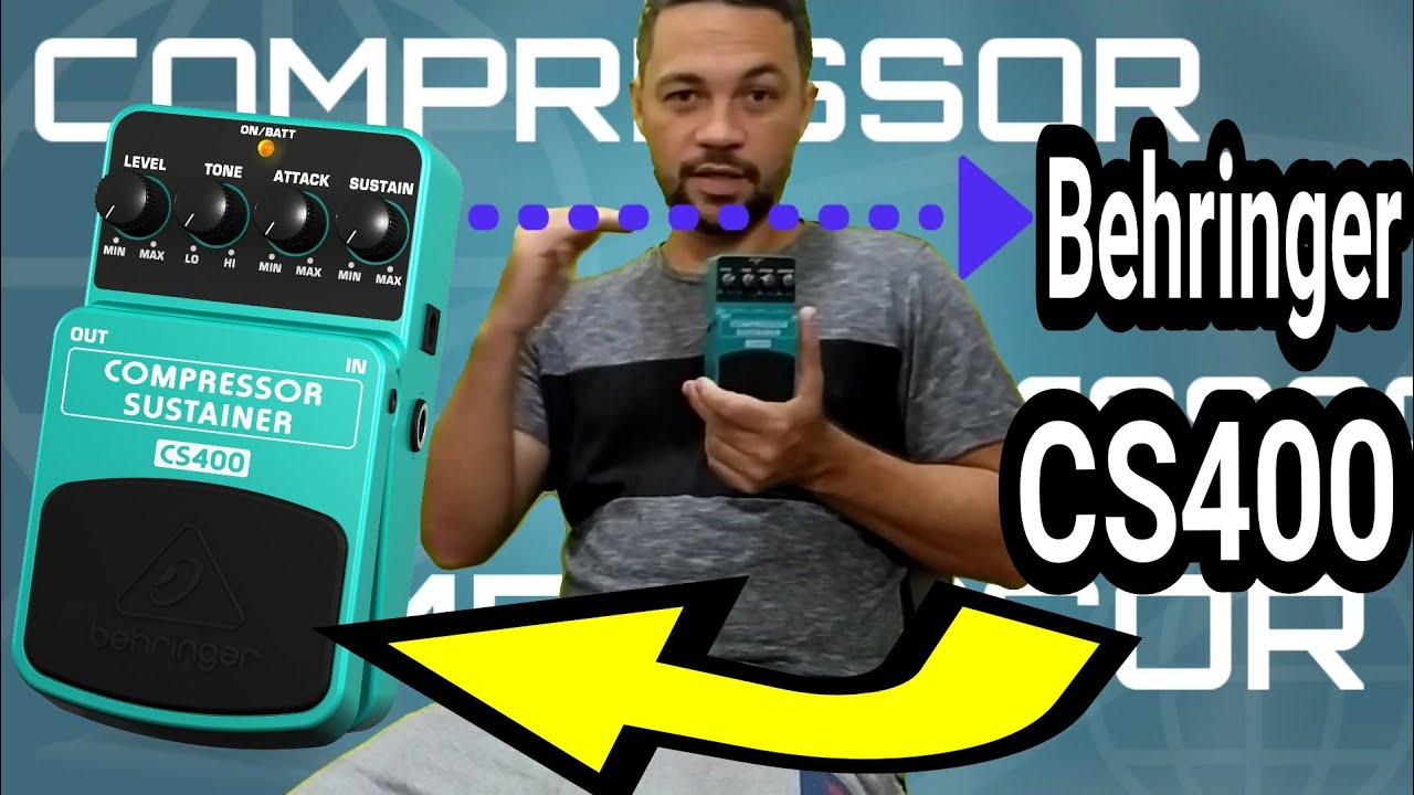 Pedal Compressor Behringer pra que serve - YouTube