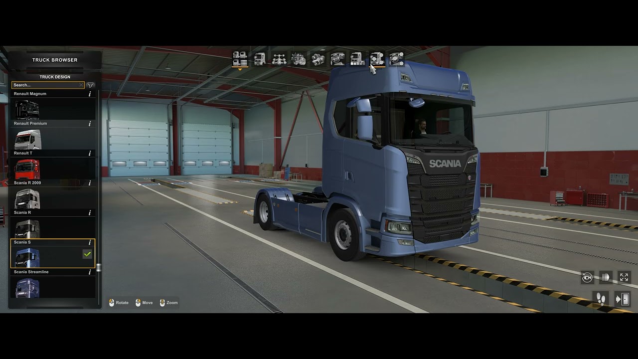 ETS2 Scania NG toolbox update - YouTube