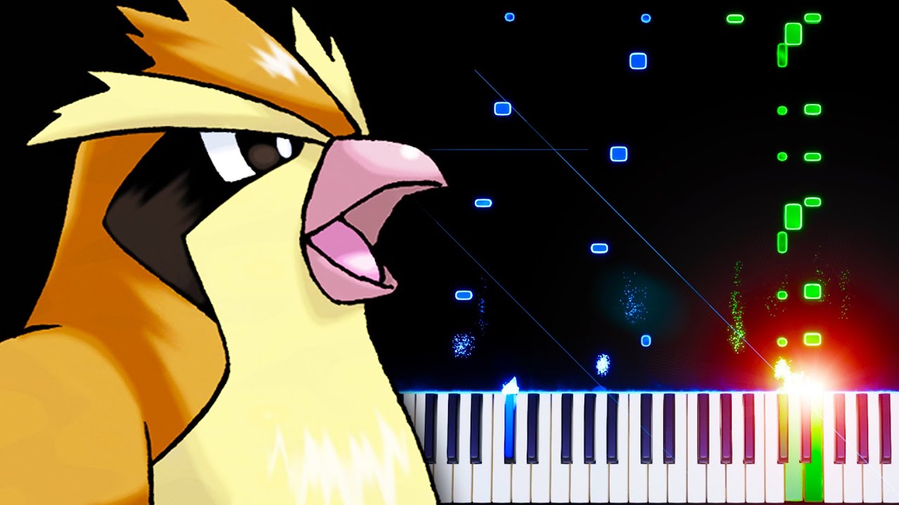 Route 1 (from Pokémon Red/Blue/Yellow) - Piano Tutorial - YouTube