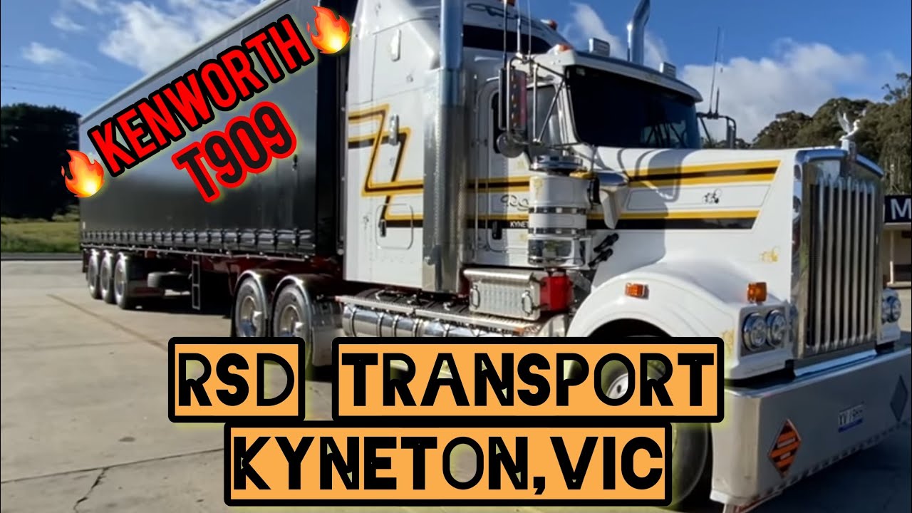 RSD Transport One hot looking Kenworth #kenworth #bigrigs #kenworth ...