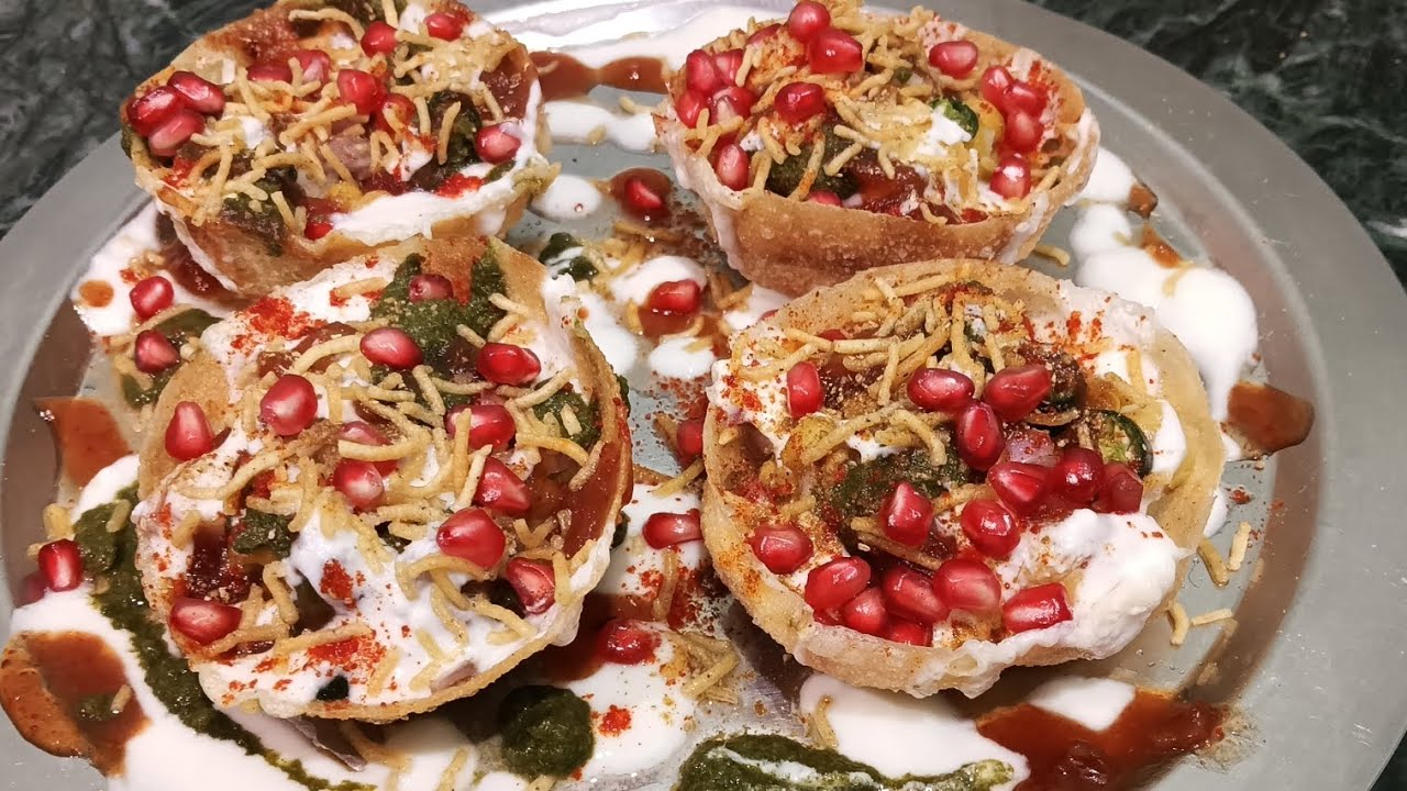 Tokri Chat|Katori Chat|Basket Chat|Street Style Tokri Chat Recipe in ...