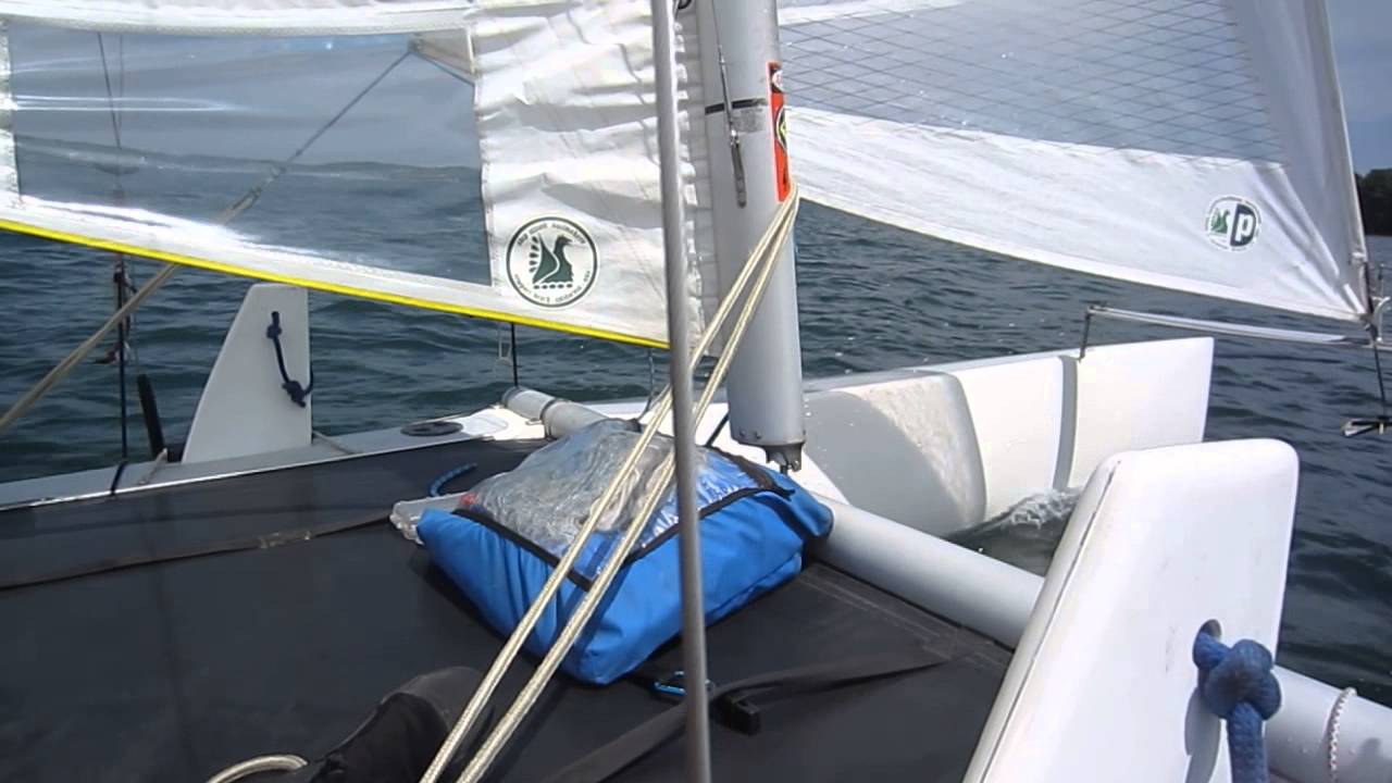 Sailing Phils Nacra 5.8 Marburg - YouTube