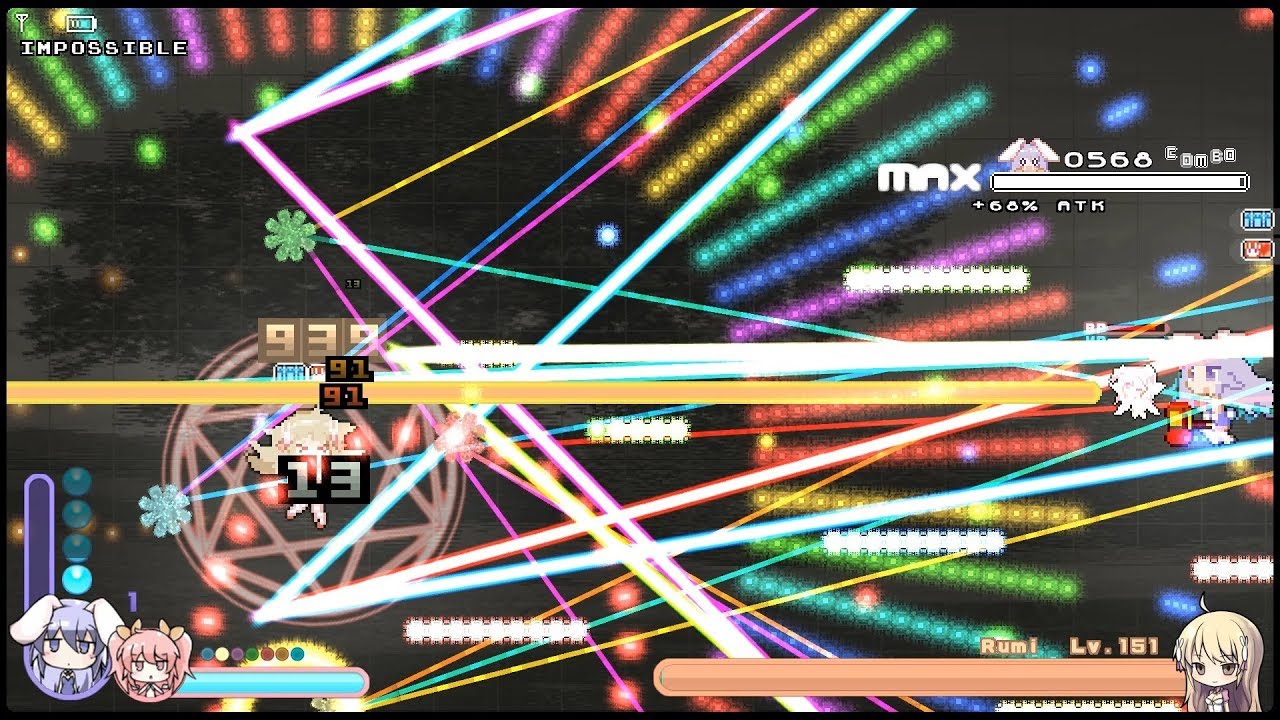 Rabi-Ribi: Rumi on Impossible [No Consumables/Buffs] - YouTube