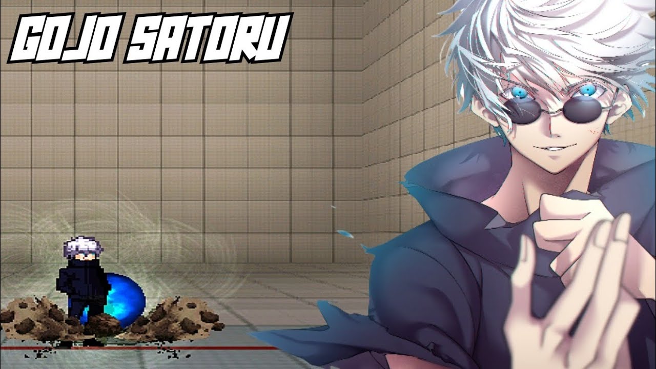 GOJO SATORU Jus Mugen Char Edit By MN Mugen - YouTube