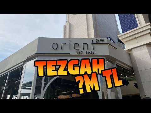 1 MİLYON TL'LİK NARGİLE TEZGAHI ! | Orient by GK #cafeserisi