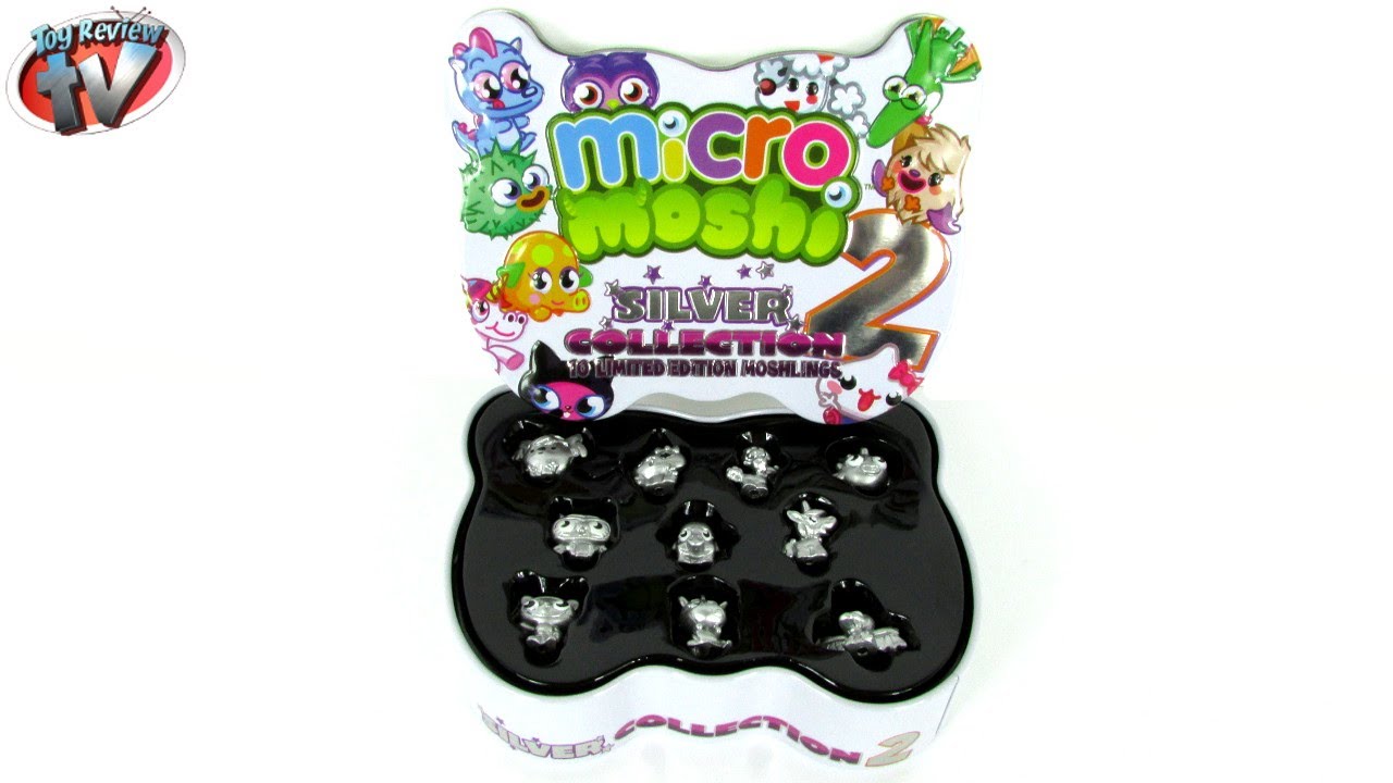 Moshi Monsters Micro Moshi Silver Collection Series 2 Tin Toy Review ...