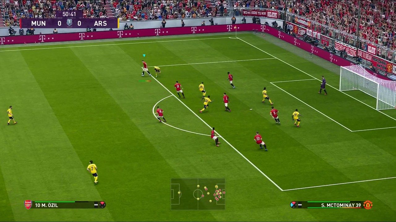 eFootball PES 2020 - GamePlay - Free on Steam - Manchester United vs ...