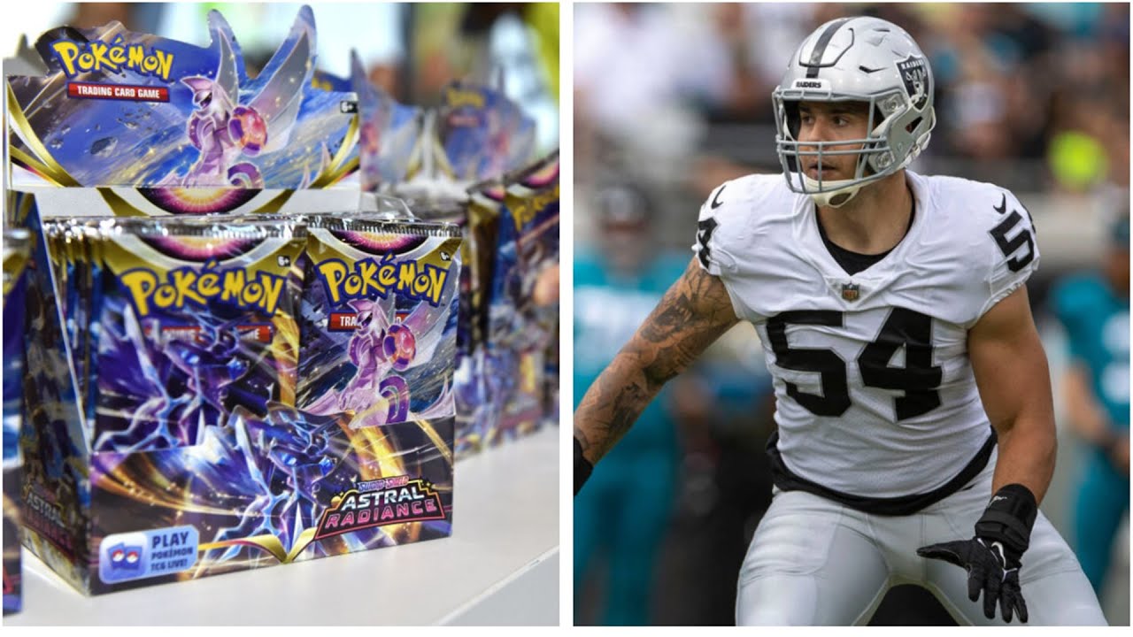 HE QUIT THE NFL FOR POKEMON CARDS.... - YouTube