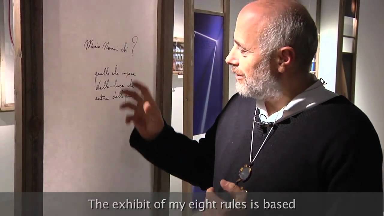LE 8 REGOLE DI LUCE DI MARIO NANNI | Vernissage @ SpazioFMG Milan - YouTube