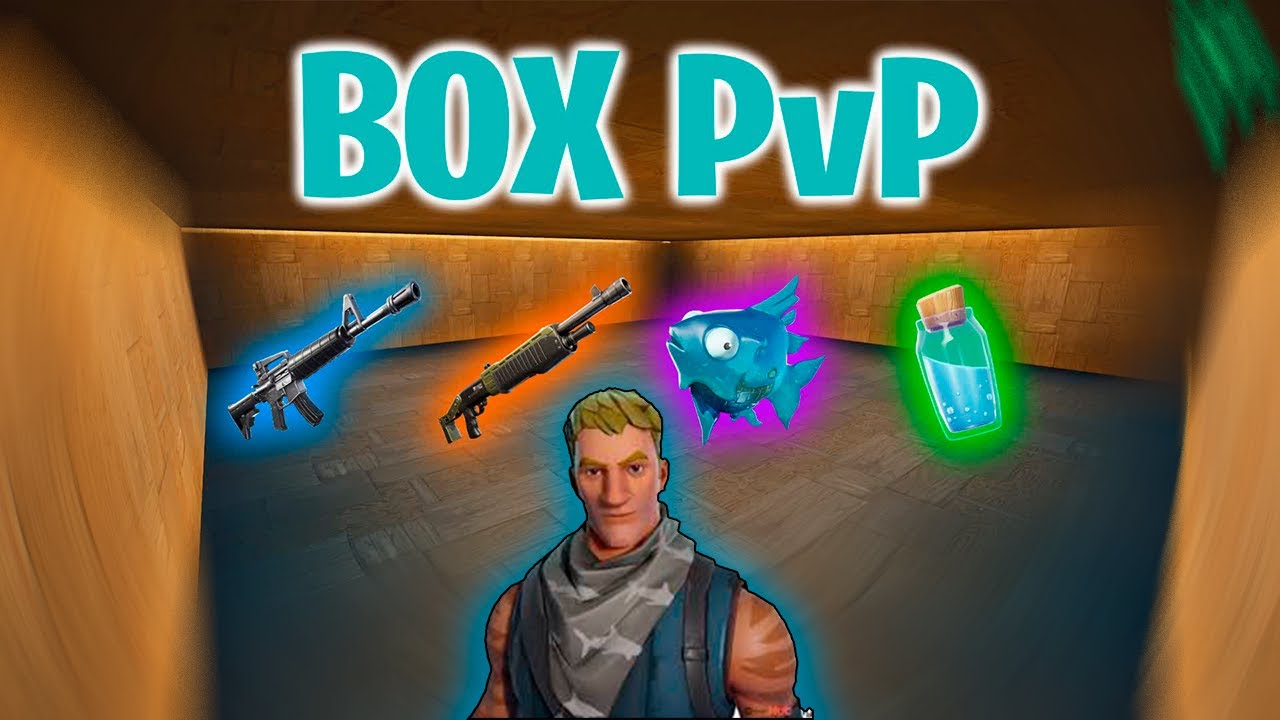 UN NOOB JUGANDO BOX PVP FORTNITE - YouTube
