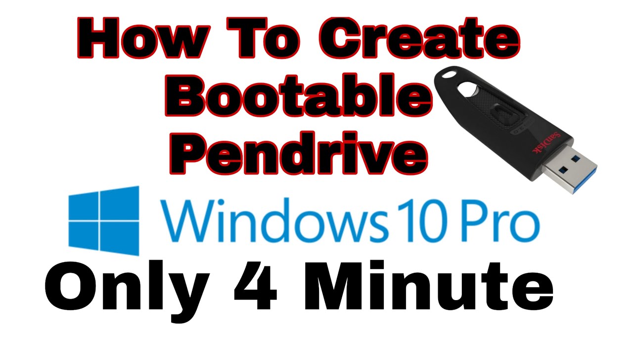 How to create bootable pendrive windows 10 ,8, 7 in 2022 | pv computer ...