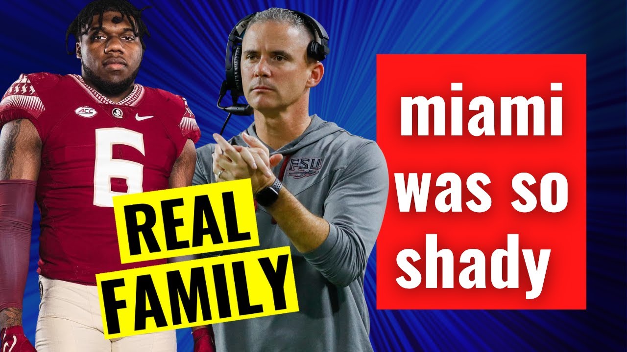 THE TRUE STORY on Why Darrell Jackson Chose FSU Football Over Miami ...