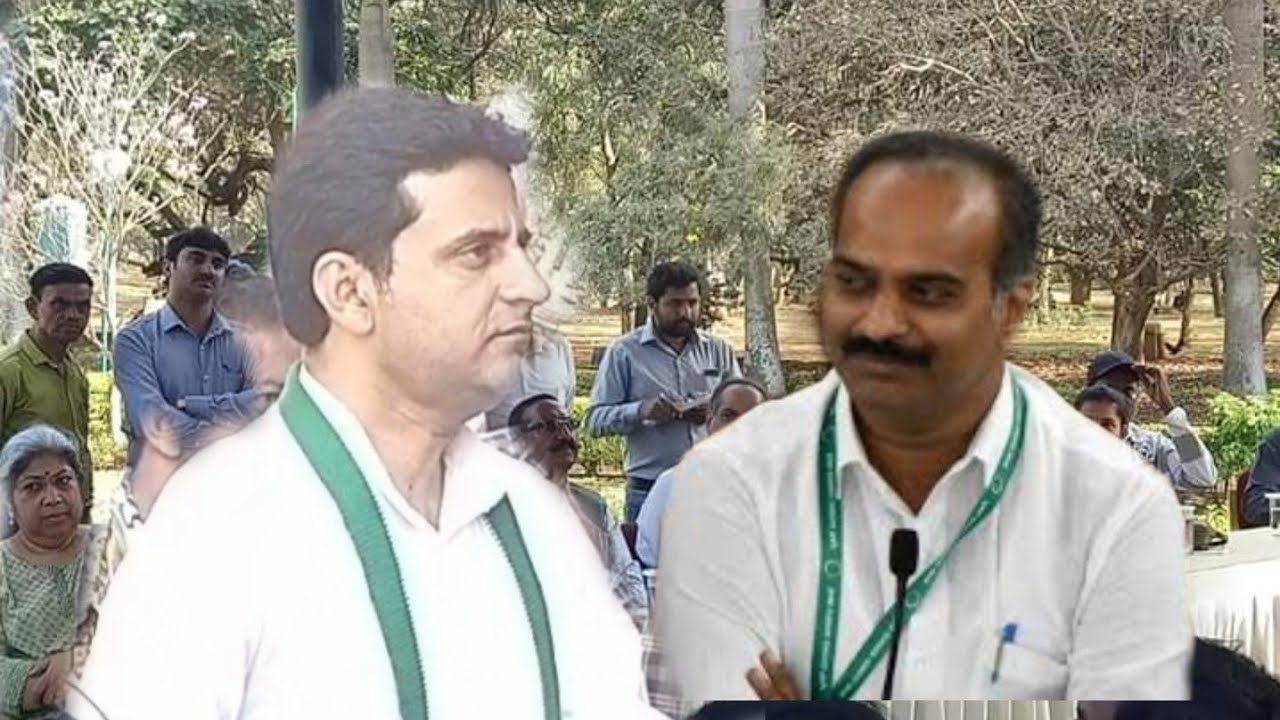 MP P.C Mohan along with MLA Rizwan Arshad meets along with senior group ...