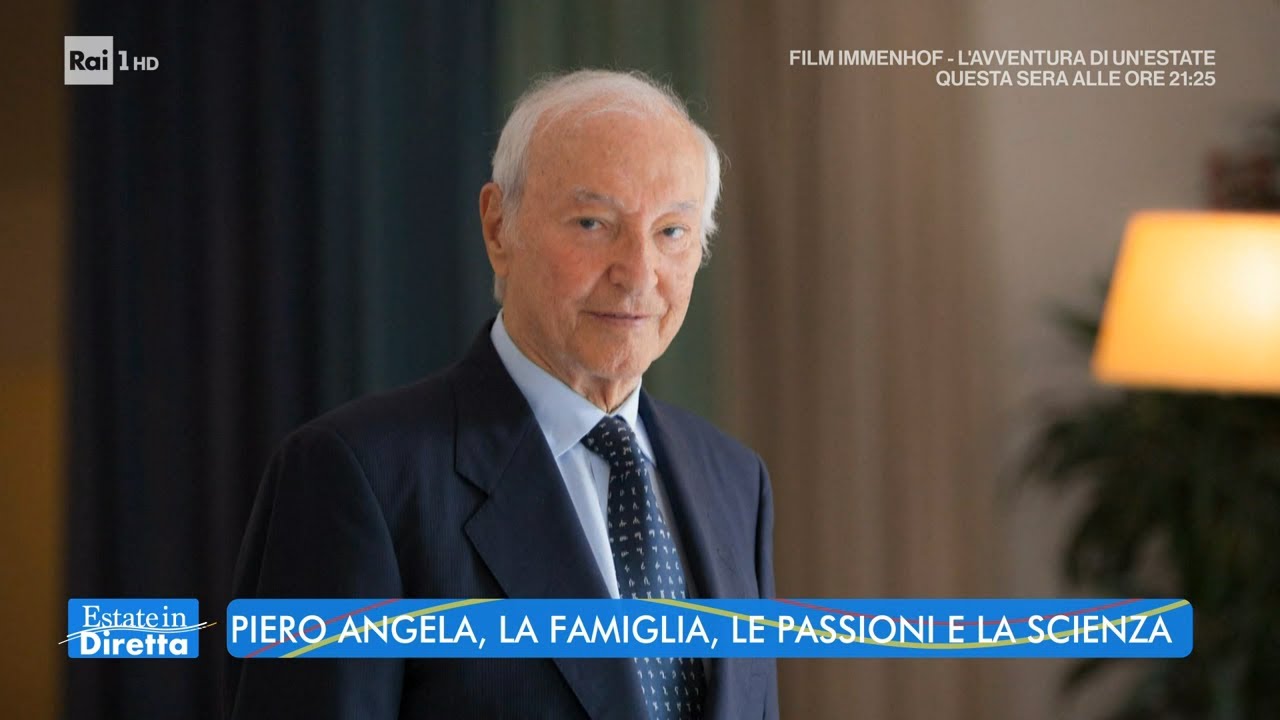 Piero Angela: la famiglia, le passioni, la scienza - Estate in diretta ...