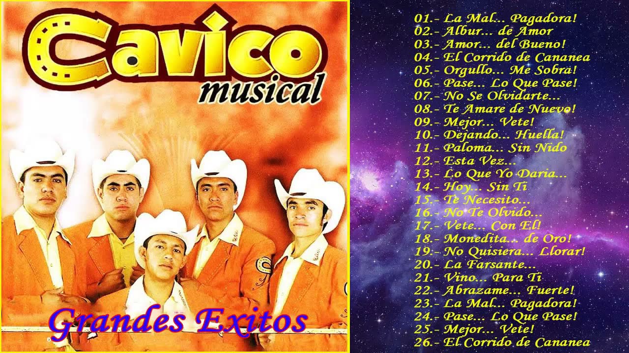 Cavico Musical - Puros Corridos y Cumbias Mix - YouTube