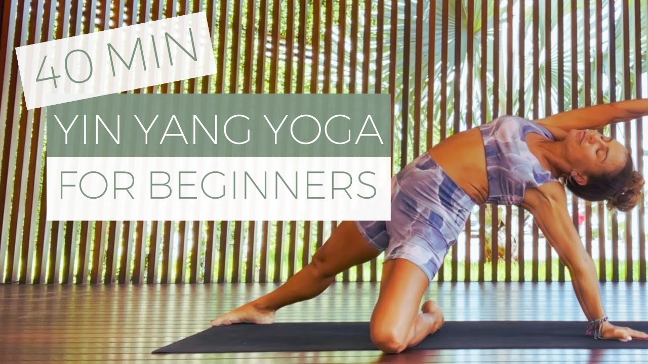 40 MIN Yin Yang Yoga for Beginners | LayogiFit by Vicky - YouTube