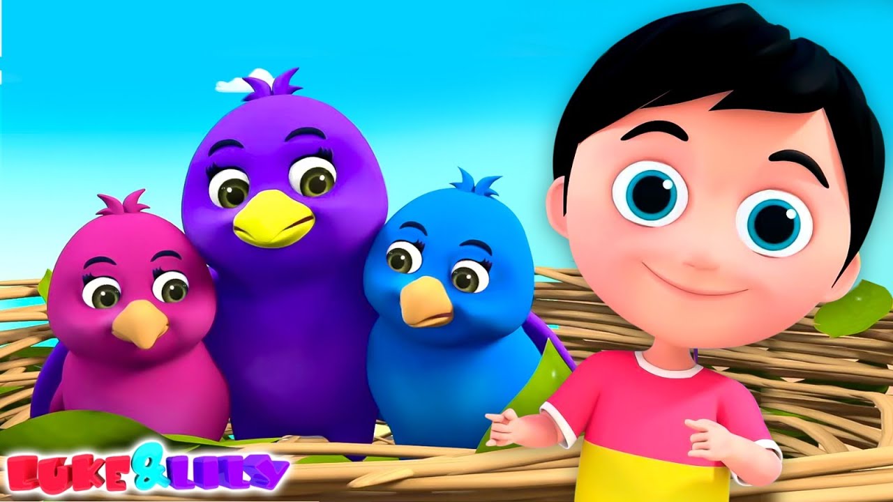 Chidiya Wala Cartoon, चिड़िया रानी, Bird Rhyme For Kids In Hindi - YouTube