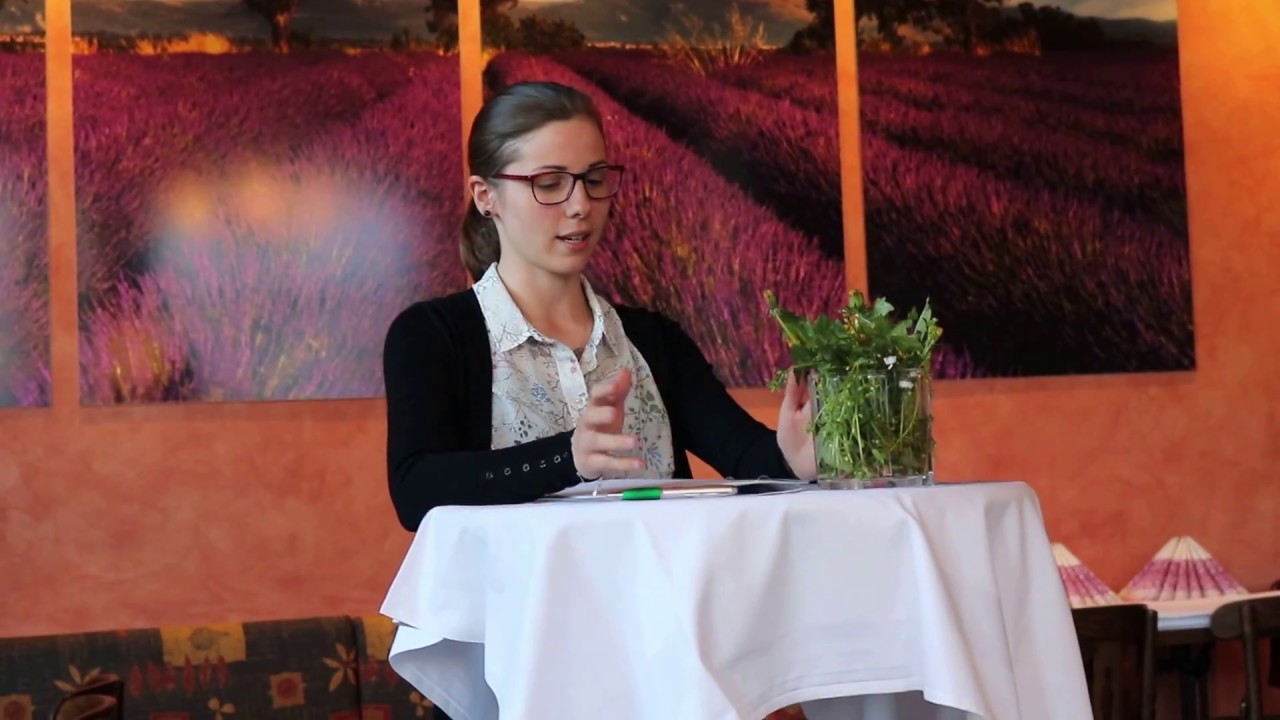 Kräutervortrag Birgit Fuchs beim Gasthaus Thöny - YouTube