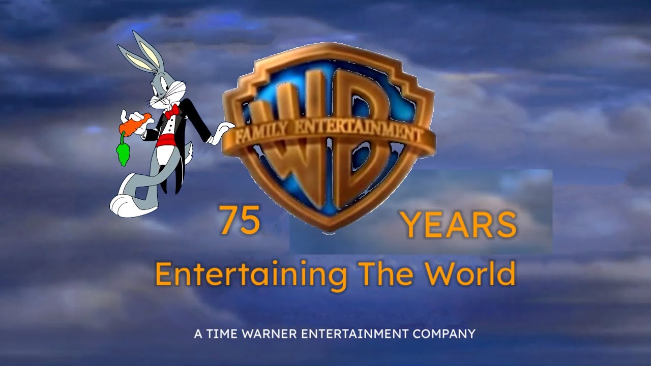 Warner Bros. Family Entertainment 75 Years Entertaining The World Logo ...