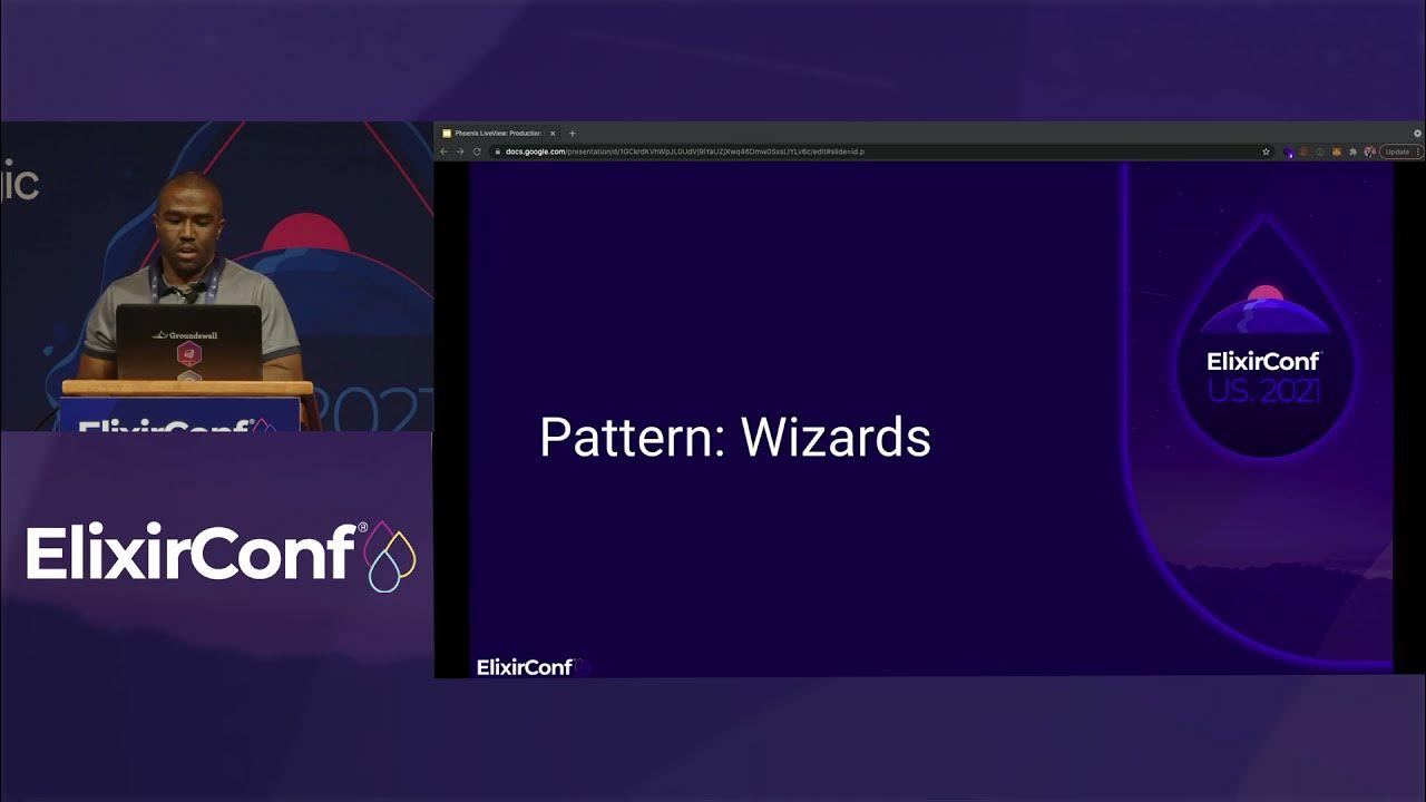 ElixirConf 2021 - Joshua Plicque - Phoenix LiveView: Production Patterns - YouTube