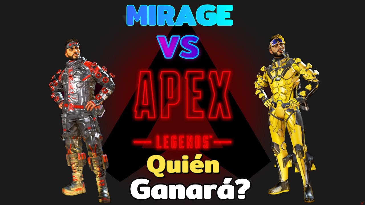 APEX LEGENDS - MIRAGE VS MIRAGE - YouTube