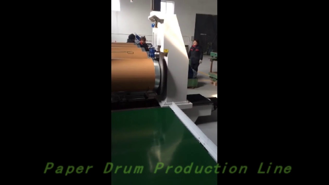 High Quality Paper Drum Production Line-Fiber Drum - YouTube