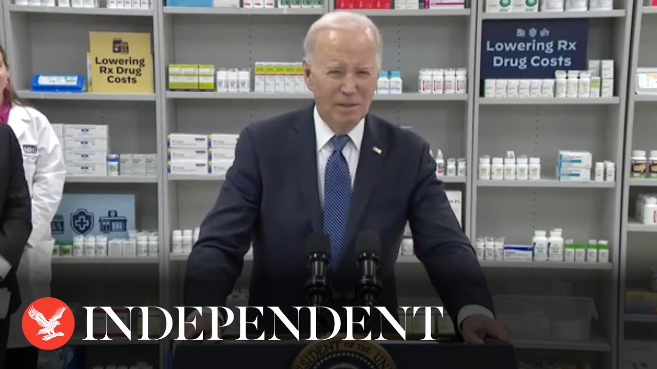 Watch again: Biden delivers remarks on lowering prescription drug costs ...