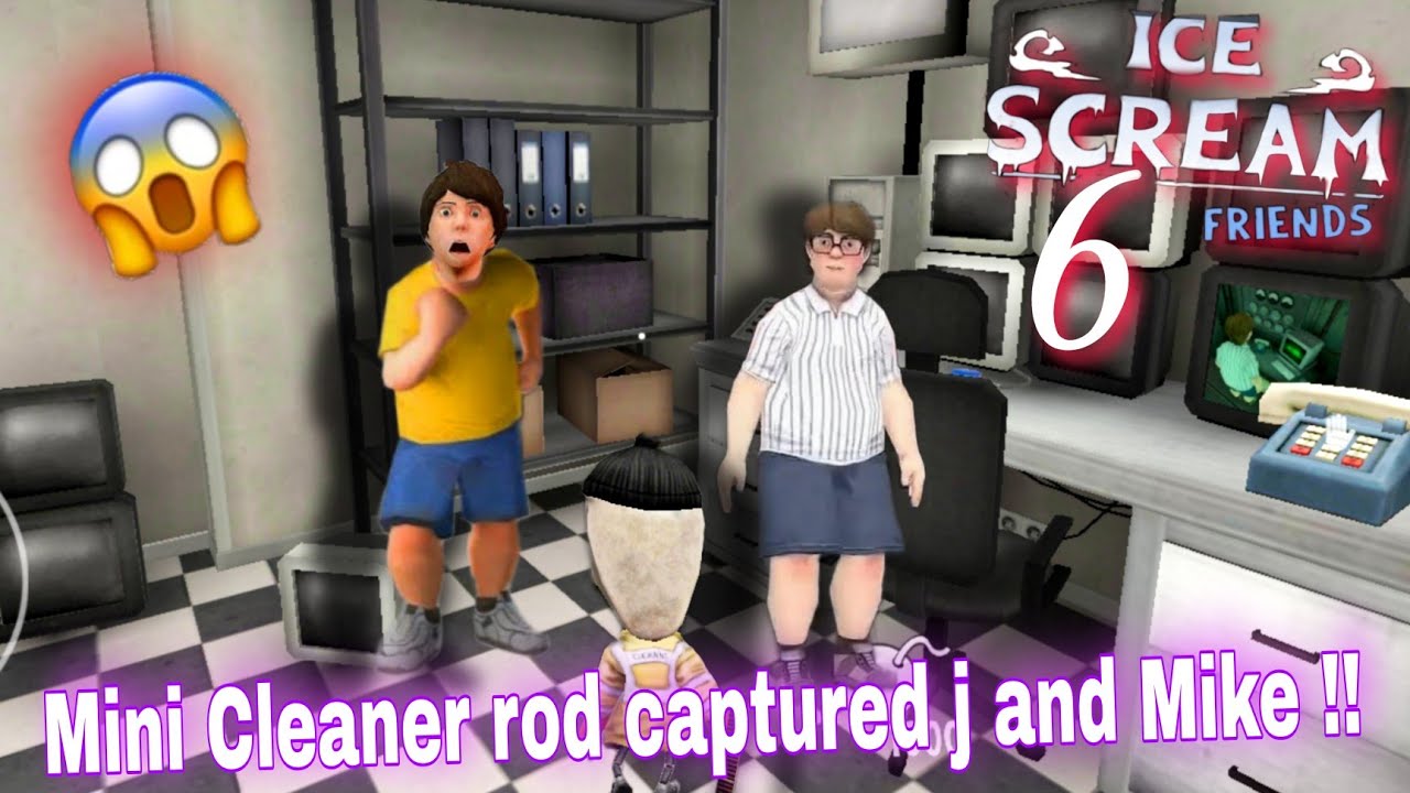 Mini Rod Captured J And Mike In Ice Scream 6 !! || Ice Scream 6 Trailer ...