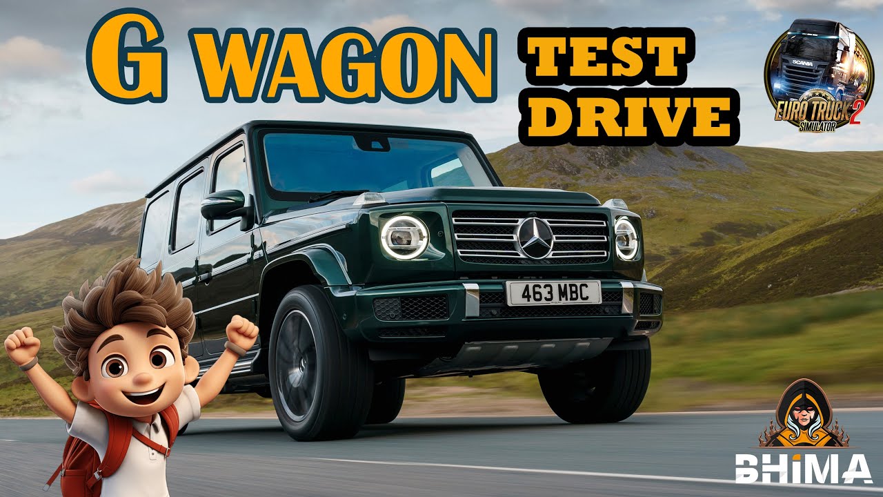 G WAGON TEST DRIVE 🤩 | Finally G Wagon in Euro Truck Simulator ...