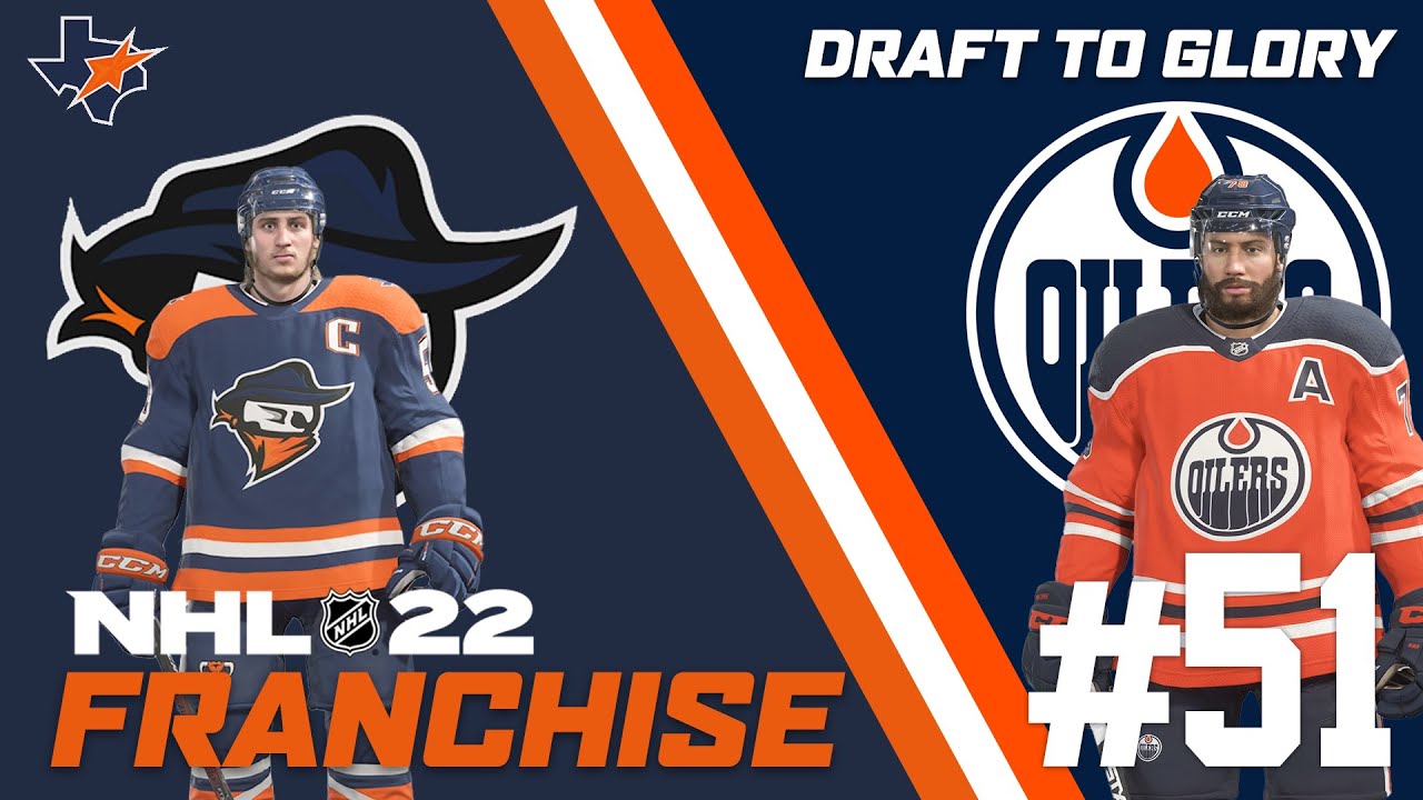 Round Two/Oilers - NHL 22 - GM Mode Commentary - Houston - Ep.51 - YouTube