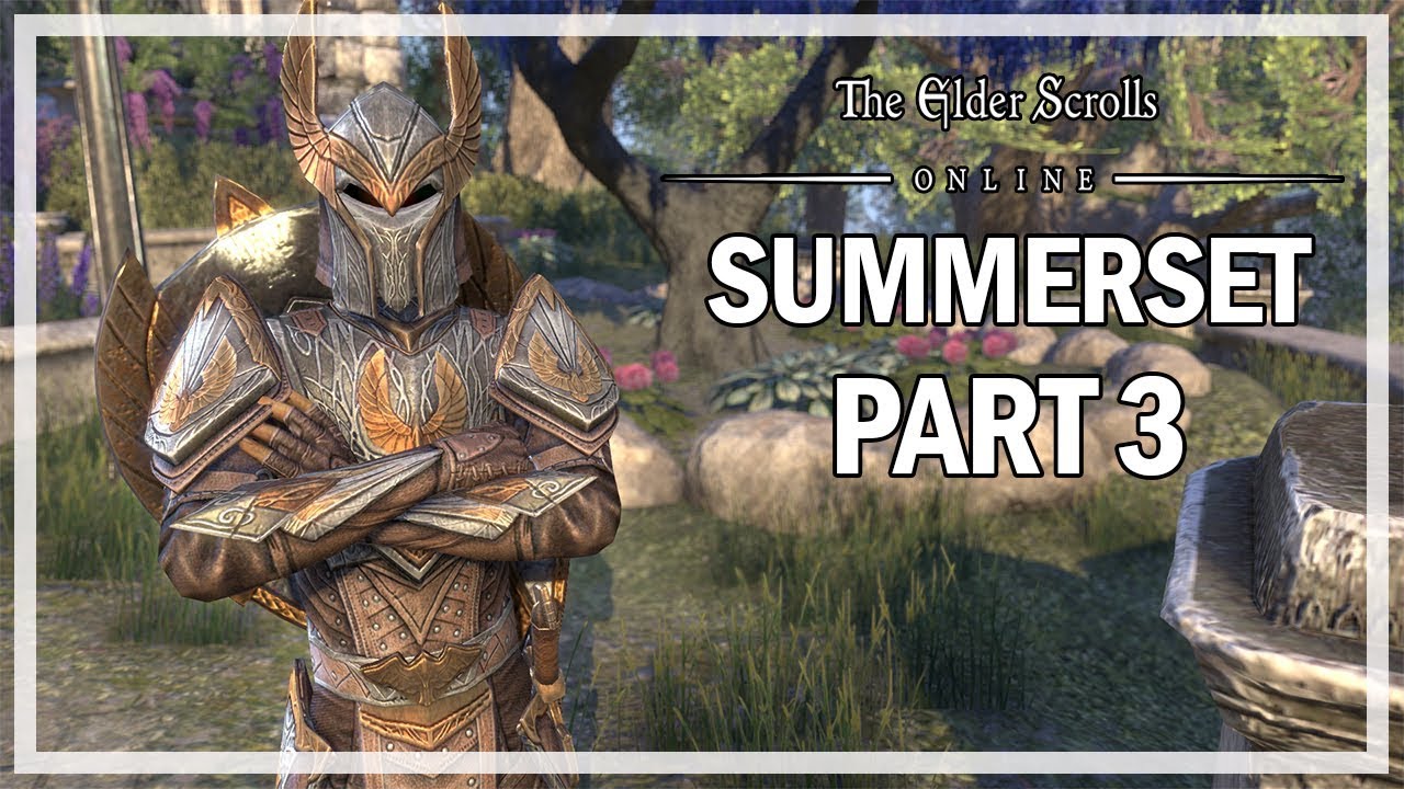 The Elder Scrolls Online Summerset Let's Play Part 3 - World Boss (PTS ...