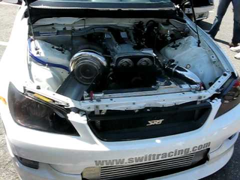 Swift Racing Technologies IS300 Drag Car GT4788 Turbo - YouTube
