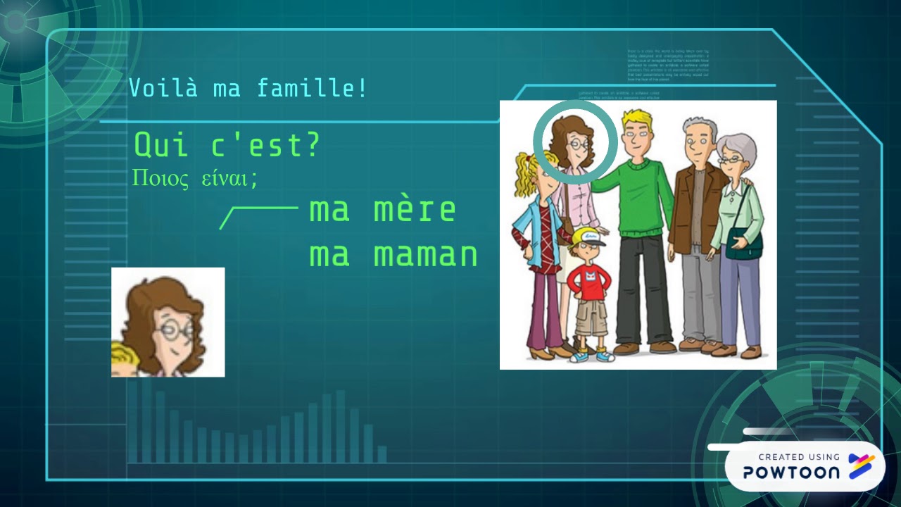 Je présente ma famille - YouTube