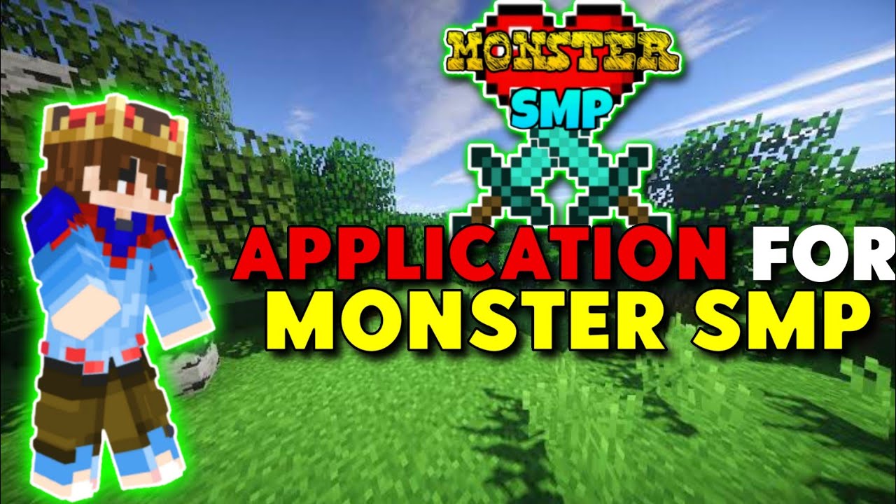 Application For Monster Smp | I Join The Deadliest Smp InMinecraft ...