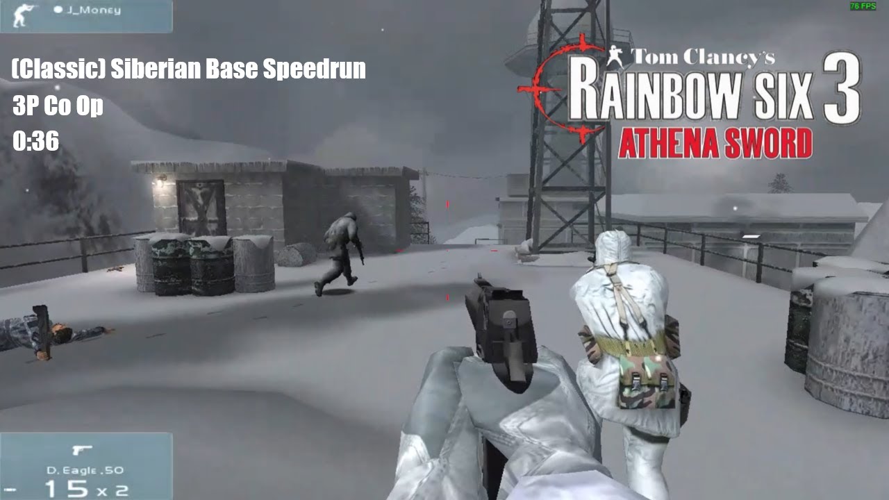 Rainbow Six 3 - Siberian Base 3P Speedrun - 0:36 (Elite Difficulty ...