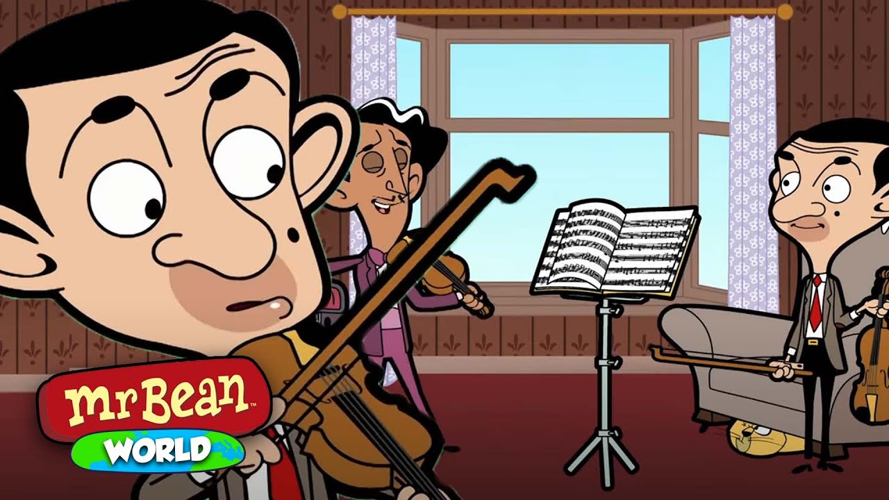 Mr Bean's music Lessons | Mr Bean Animated Cartoons | Mr Bean World ...
